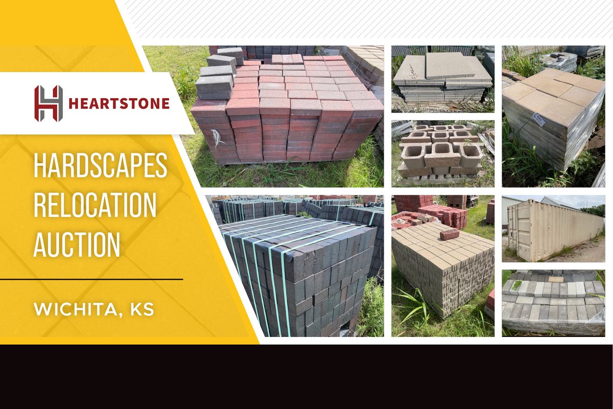 Heartstone Hardscapes Relocation Auction, 1651 S. Eisenhower St ...