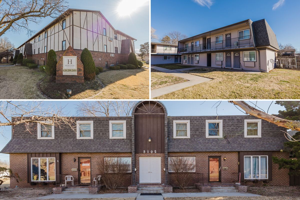 3 Fully-Occupied Multi-Family Complexes - (50 Units), Hutchinson ...