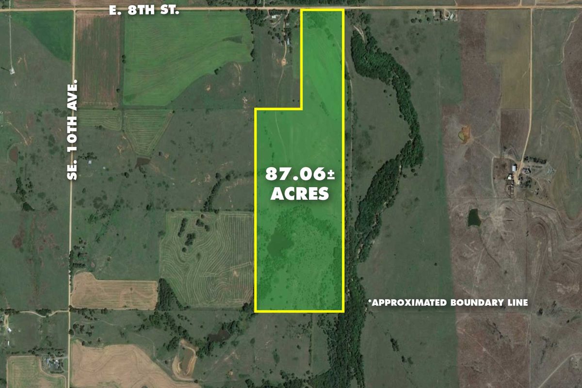 (Kingman County) Parcel 4 - 87.06 ± Acres, 87.06 ± Acres, E. Eighth Ave ...