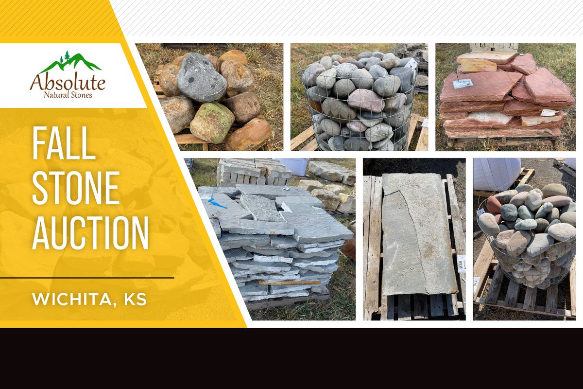 Absolute Natural Stone Fall Auction, 15550 E. Kellogg Dr., Wichita, KS ...